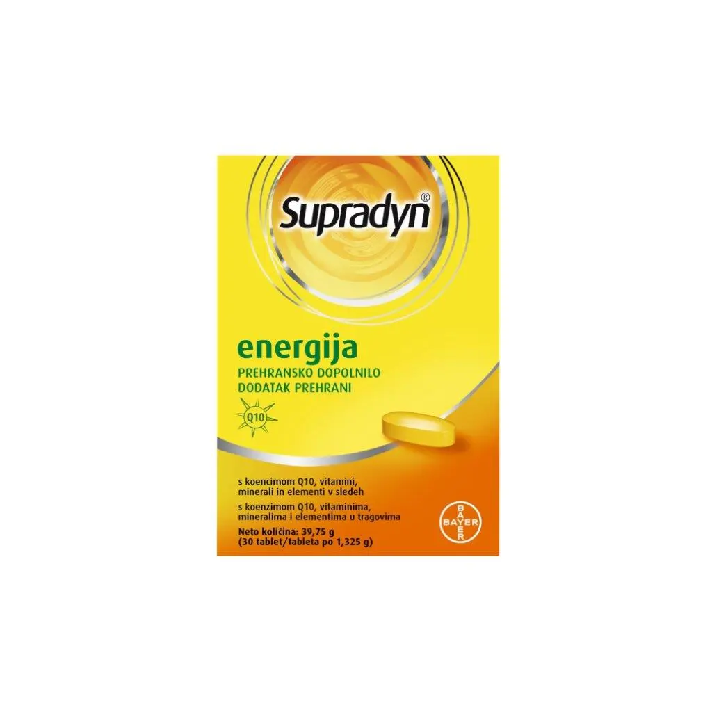 Bayer Supradyn Q10 Film Tablete, 30 tableta