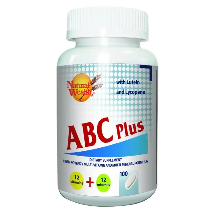 NATURAL WEALTH ABC Multivitaminsko-mineralni dodatak Plus A100