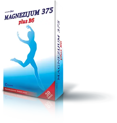 INPHARM Magnezijum 375 Plus B6 Kapsule, 30 komada