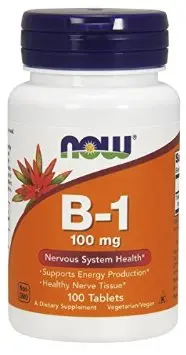 NOW Vitamin B1 100 mg, 100 tableta