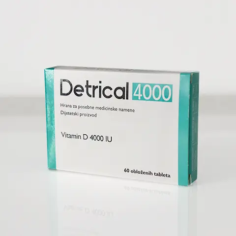 ZDROVIT Detrical 60 tableta 4000 iu