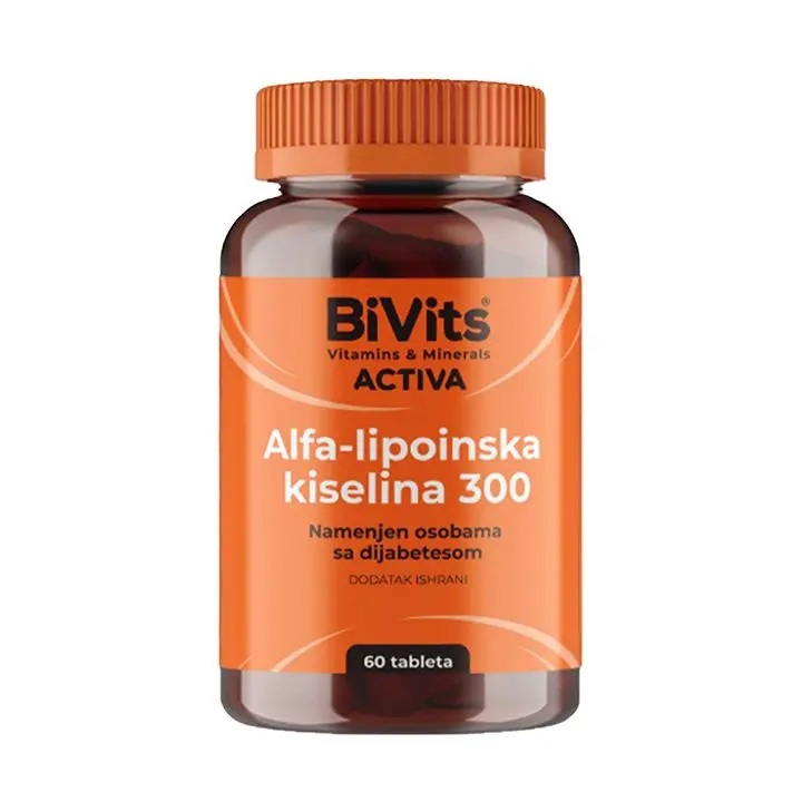 Bivits Activa Alfa-lipoinska kiselina 300 tablete A60