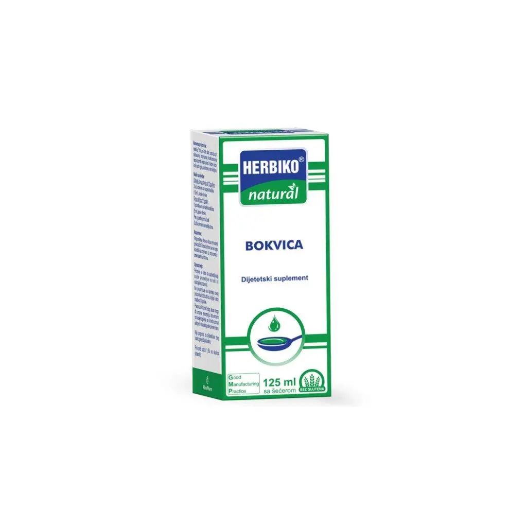 Herbiko Sirup bokvica, 125ml