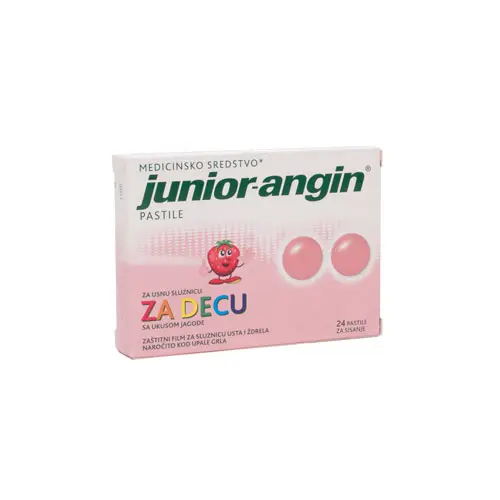 Bayer Neo-angin Junior Antiseptik za decu, Pastile, 24 komada