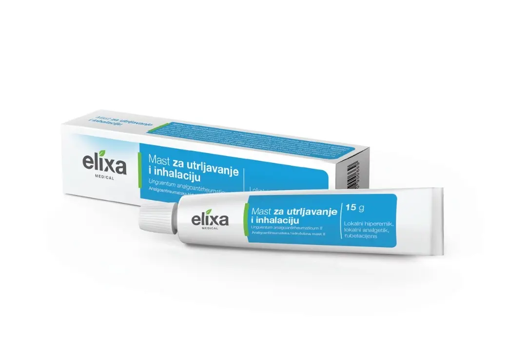 Elixa Mast za utrljavanje i inhalaciju, 15g