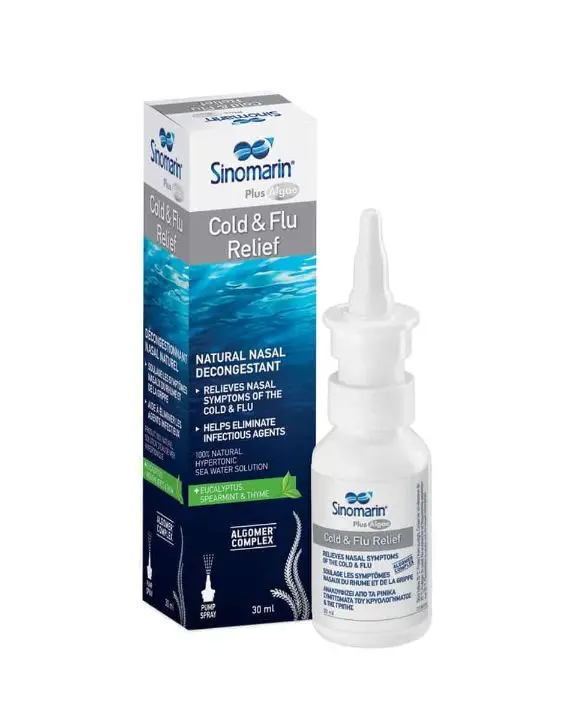 Sinomarin Cold and flu relief sprej za nos, 30ml