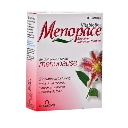 Vitabiotics Menopace Dodatak ishrani za žene u menopauzi, 30 kapsula