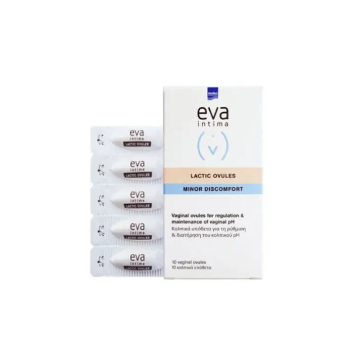 EVA INTIMA Lactic ovules, 10 vaginaleta