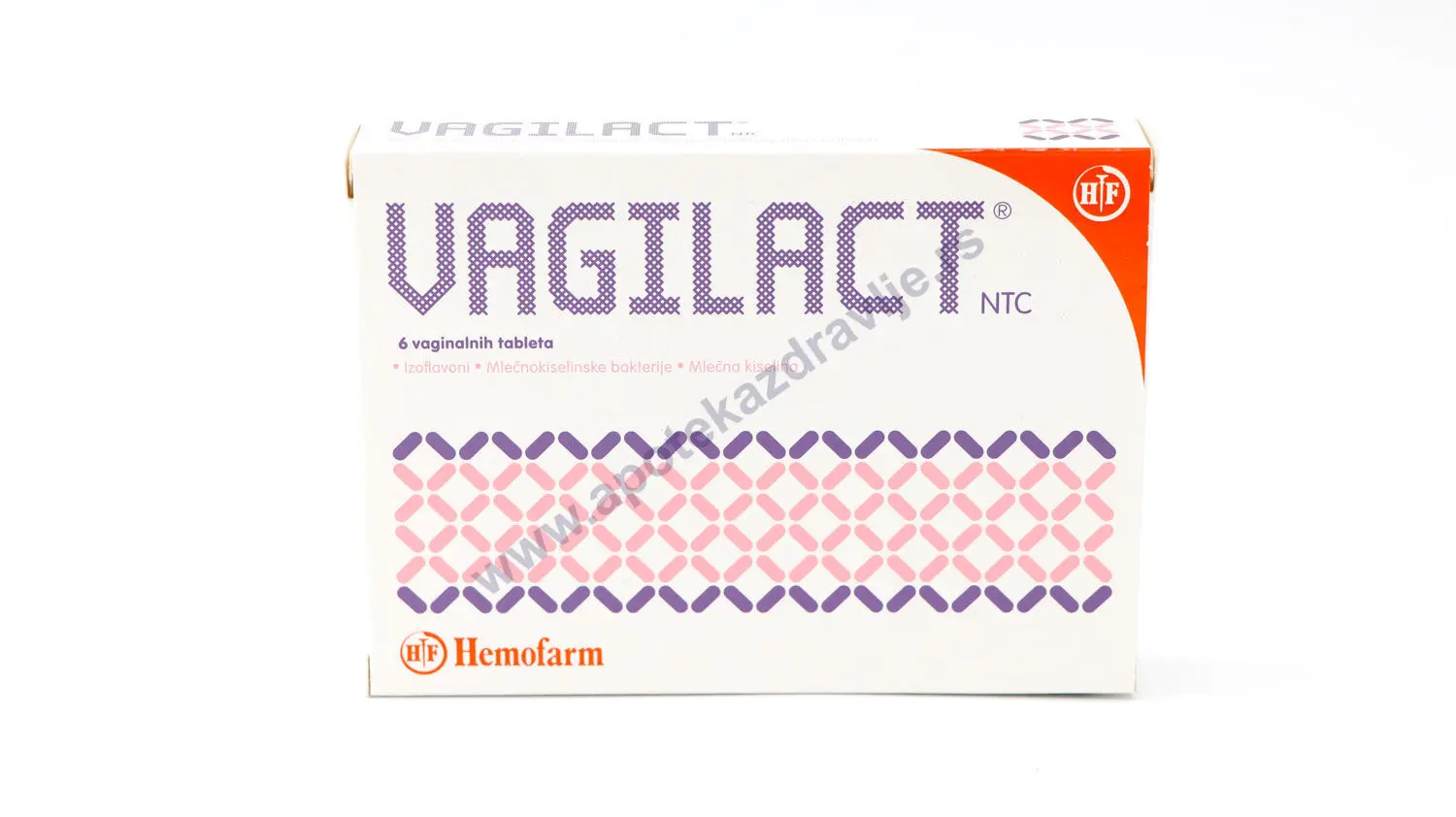 HEMOFARM Vagilact vaginalete, 6 komada