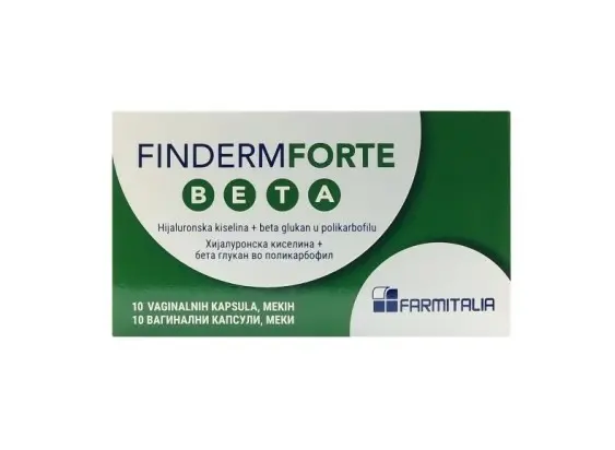 HEMOFARM Finderm forte vaginalete, 10 komada