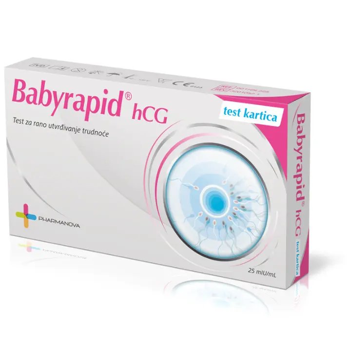 Pharmanova Test pločica za trudnoću Babyrapid