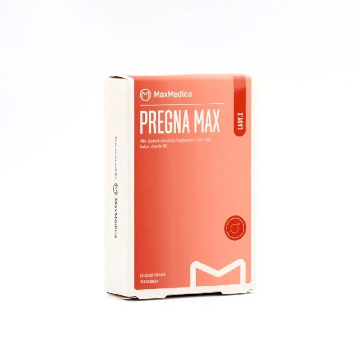 MAX MEDICA Pregna max, 30 kapsula