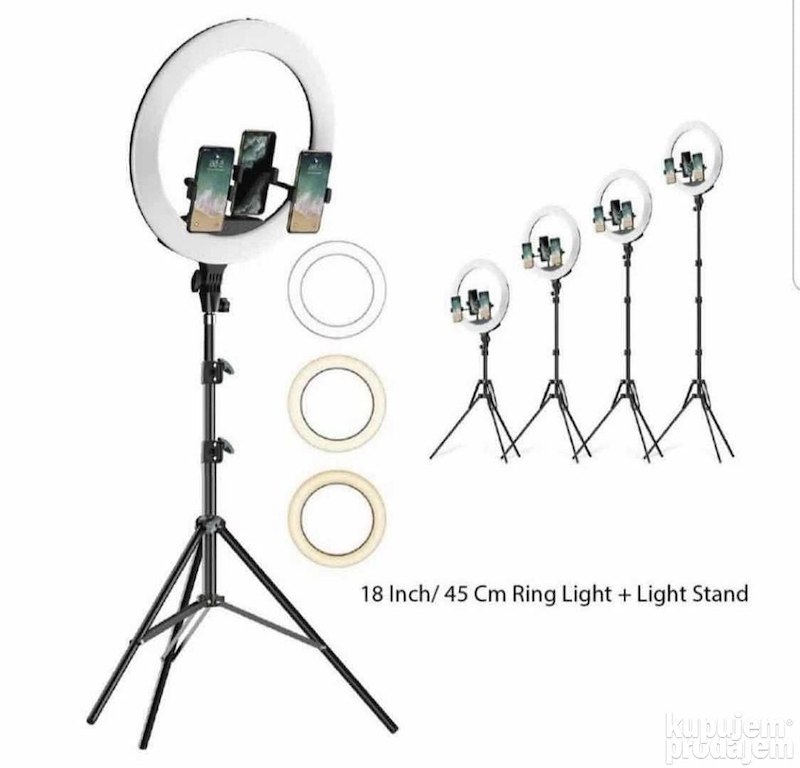 RING light 18″ (45cm) sa stativom