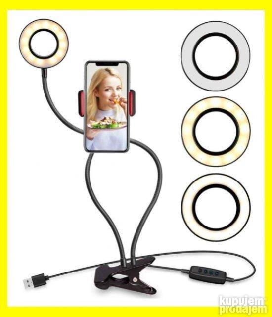 Selfie Ring Light sa drzacem za telefon – Selfie Ring Light sa drzacem za telefon