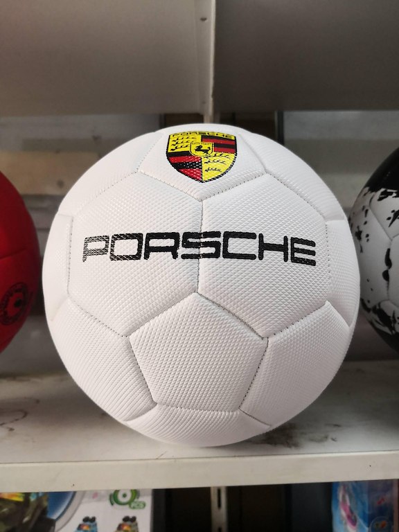 Bela kožna fudbalska lopta porsche – Bela kožna fudbalska lopta porsche