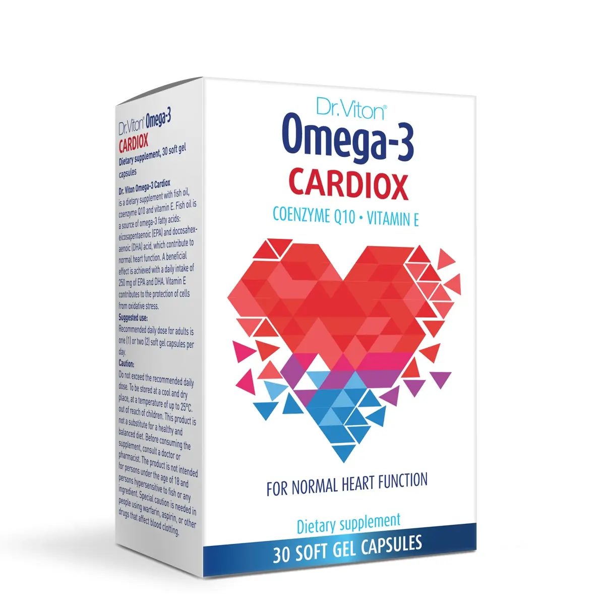 Dr. Viton Omega 3 Cardiox, 30 kapsula