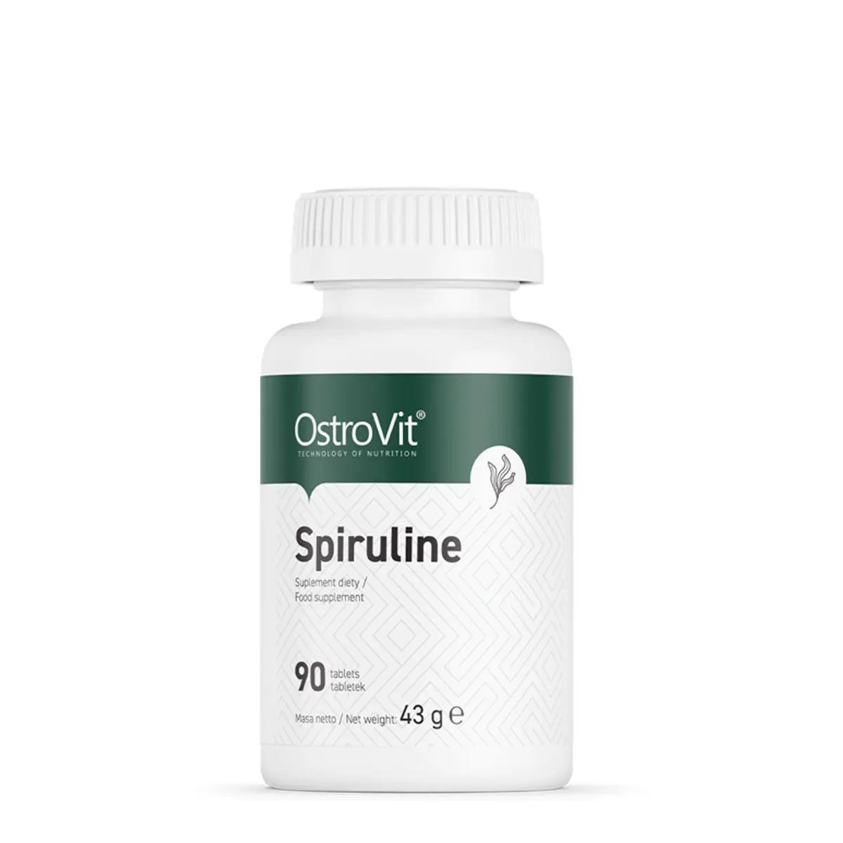 OstroVit Spirulina, 500mg, 90 tableta