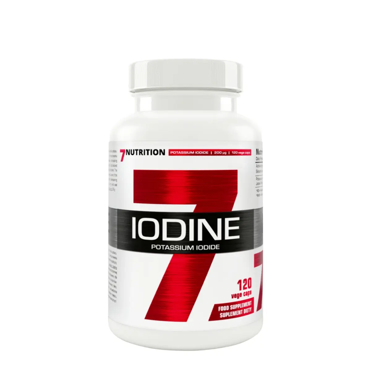 7 nutrition Jod 200mcg, 120 kapsula