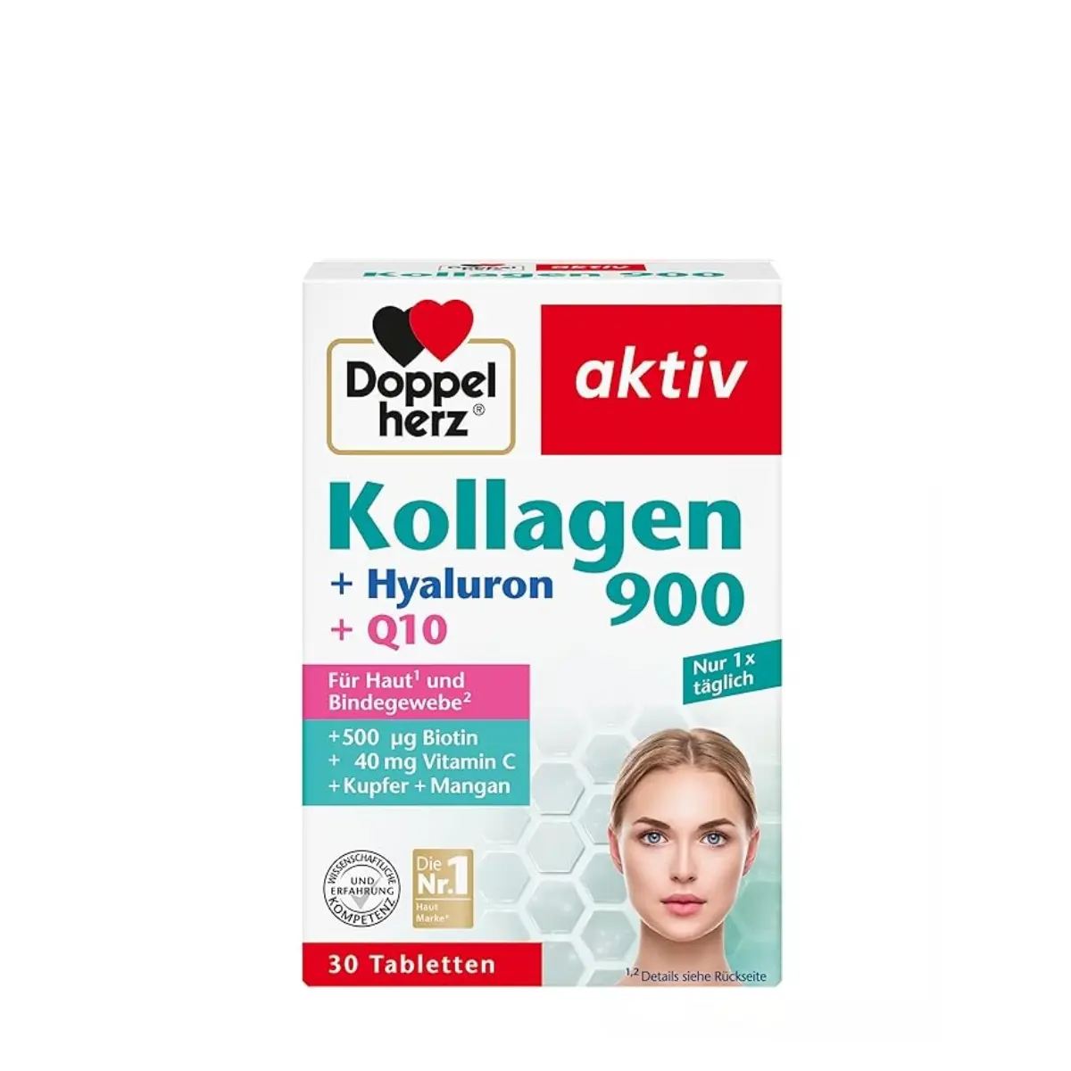 Doppel Herz Collagen 1000 Bio500 Q10, 30 tableta