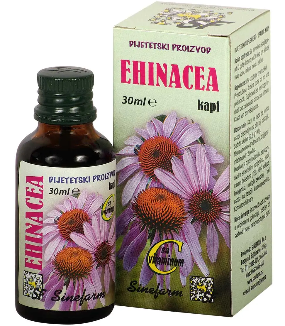 SINEFARM Kapi od ehinacee sa C vitaminom 30 ml