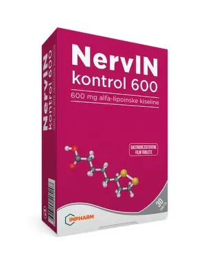 INPHARM Nervinn Kontrol Tablete 600Mg, 30 komada