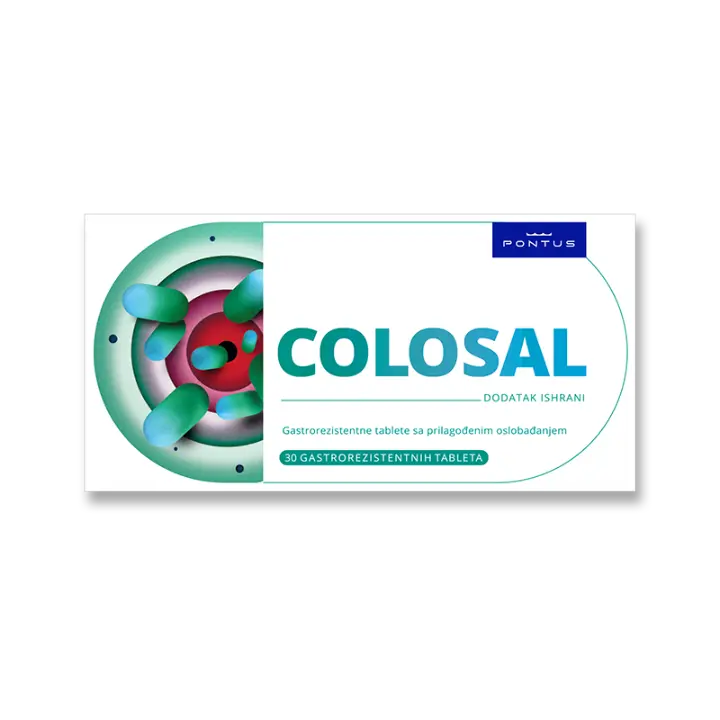 PONTUS PHARMA Colosal, 30 tableta