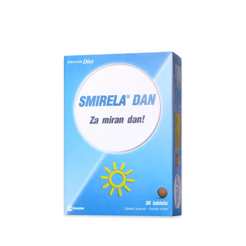 INPHARM Smirela Tablete Dan, 30 tableta