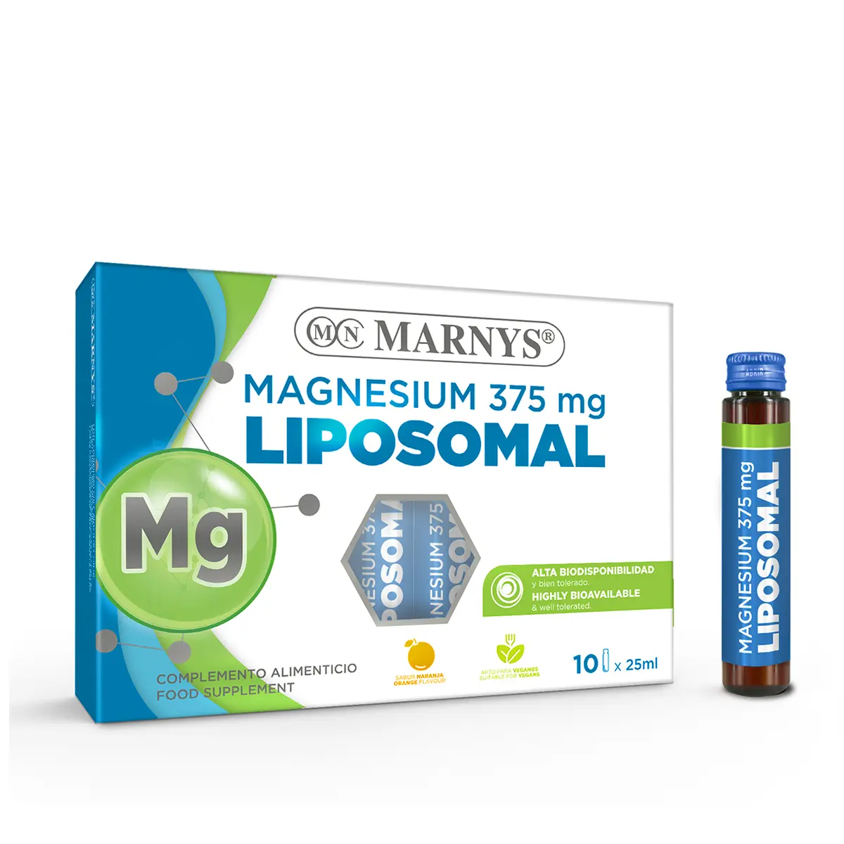 MARNYS Dodatak ishrani Liposomalni magnezijum 375mg 10 ampula