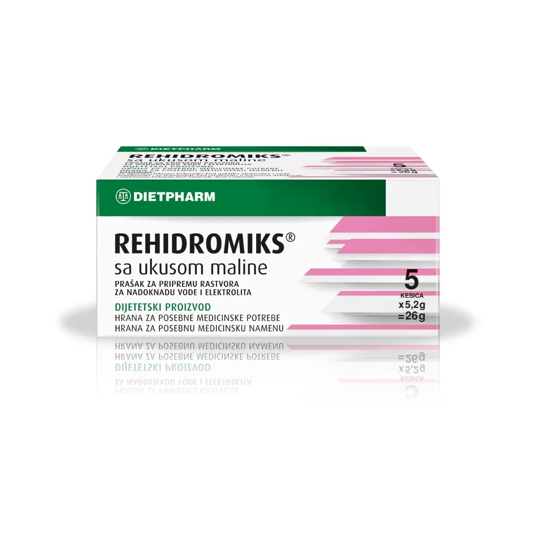 DIETPHARM Granulat sa elektrolitima za rehidrataciju 5x5.2g 112476