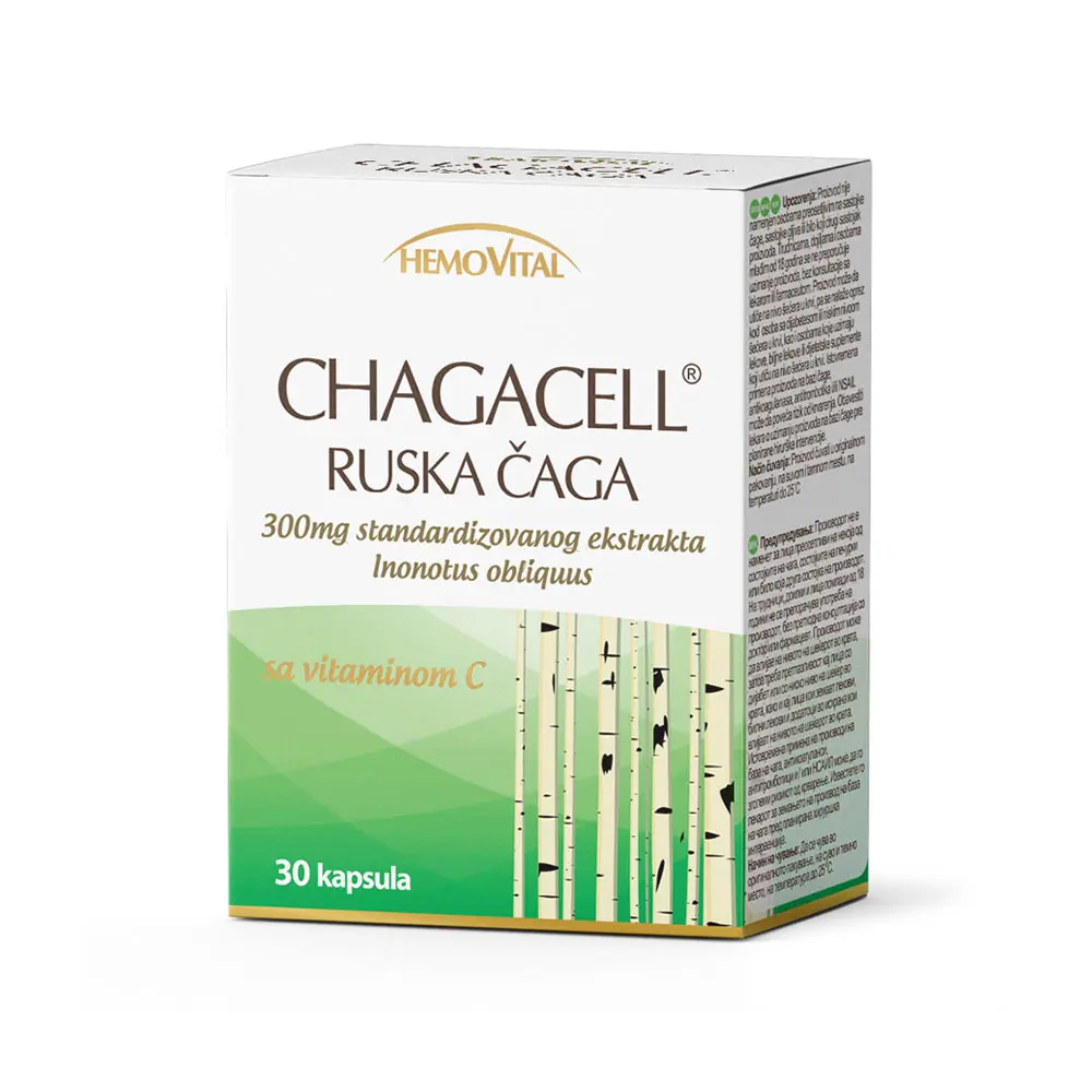 HEMOVITAL Ruska čaga 30 kapsula
