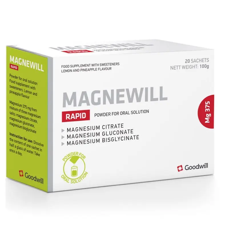 GOODVILL PHARMA Magnevill rapid k20 kese