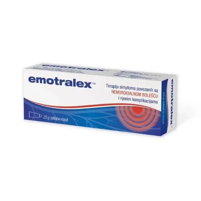 Servier Emotralex mast protiv hemoroida, 25g