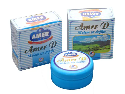 Amer Amer D Melem za dojilje, 50 g