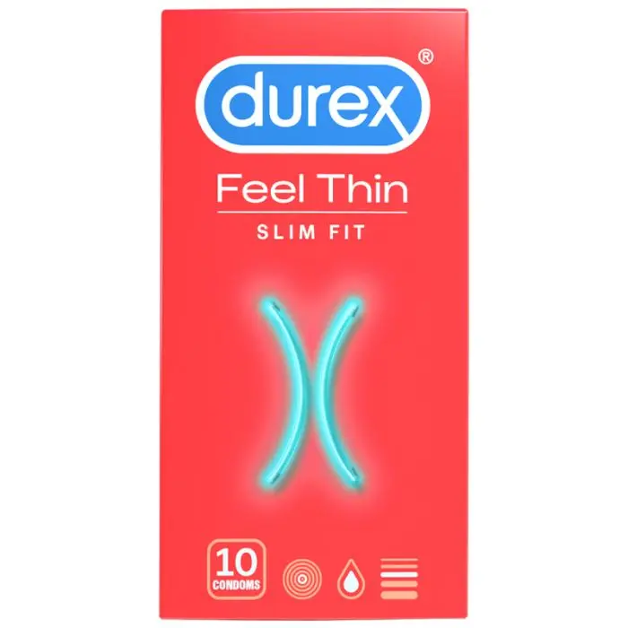 DUREX Kondomi Feel Thin Slim Fit 10 komada