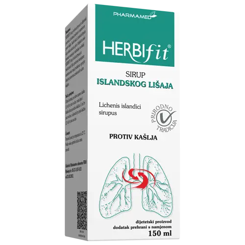 HERBIFIT Sirup od islandskog lišaja 200ml