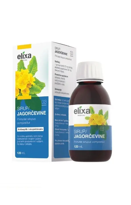 Elixa Sirup od jagorčevine, 120ml