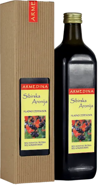 Armedina Sok od sibirske aronije 750ml