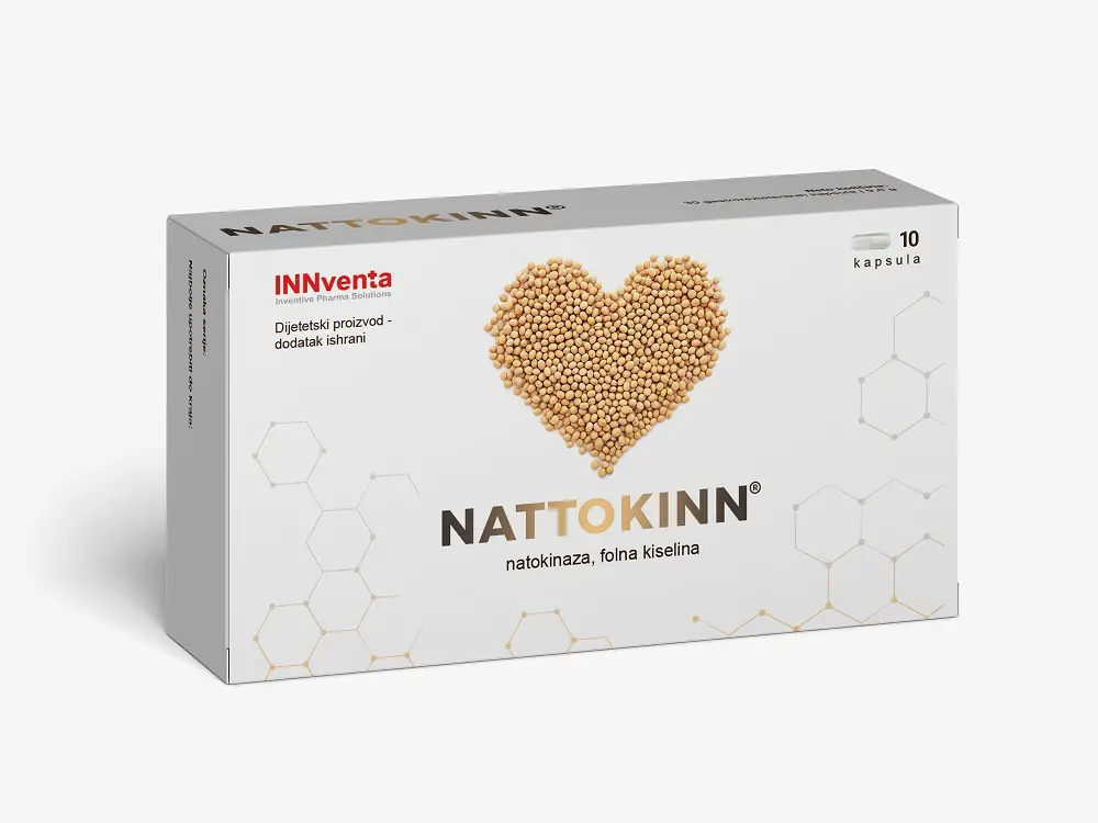 INNventa Nattokinn kapsule, 10 kapsula