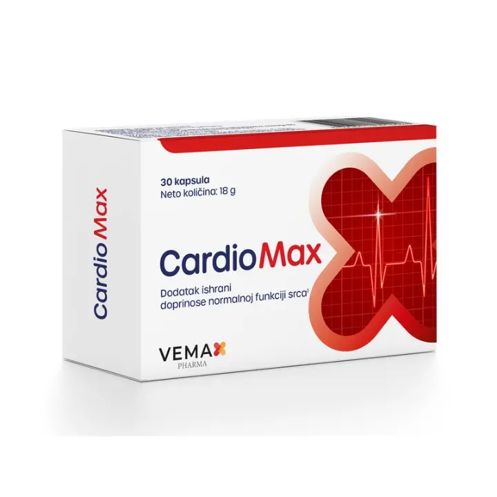 VEMAX PHARMA Cardiomax, 30 kapsula