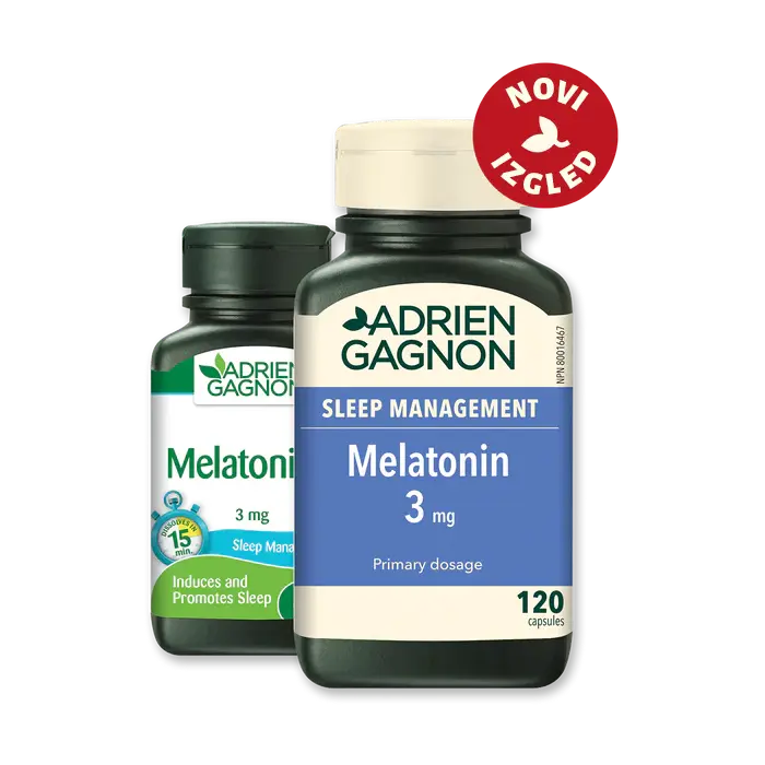 ADRIEN GAGNON Melatonin 3mg 120/1 120084