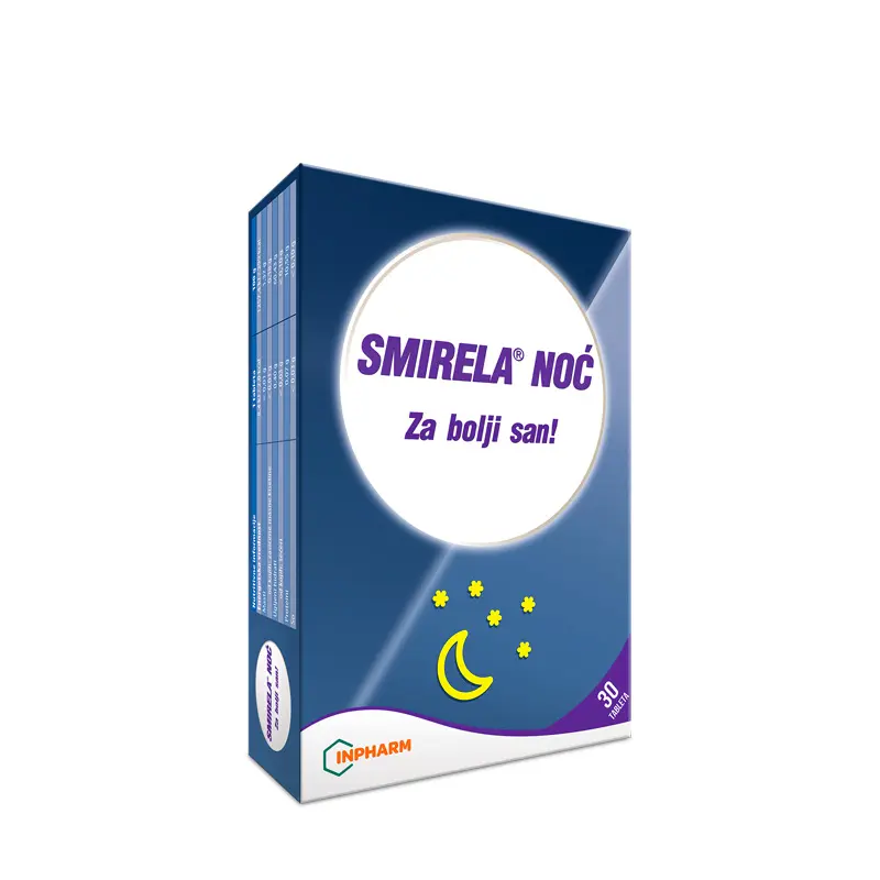 InPharm Smirela Noć 30 tableta