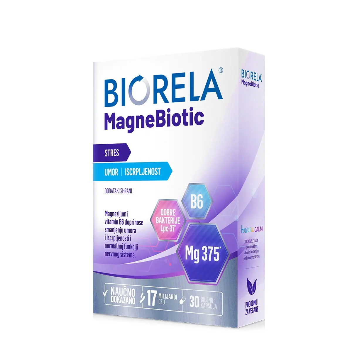 Biorela MagneBiotic 30 kapsula