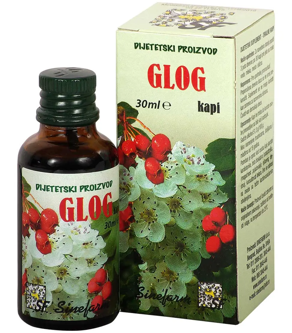 SINEFARM Kapi od gloga 30 ml