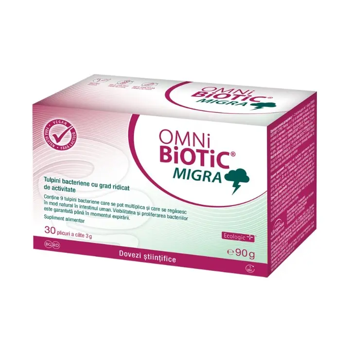 OMNI BIOTIC Omni biotic migra 3g, 30 kesica