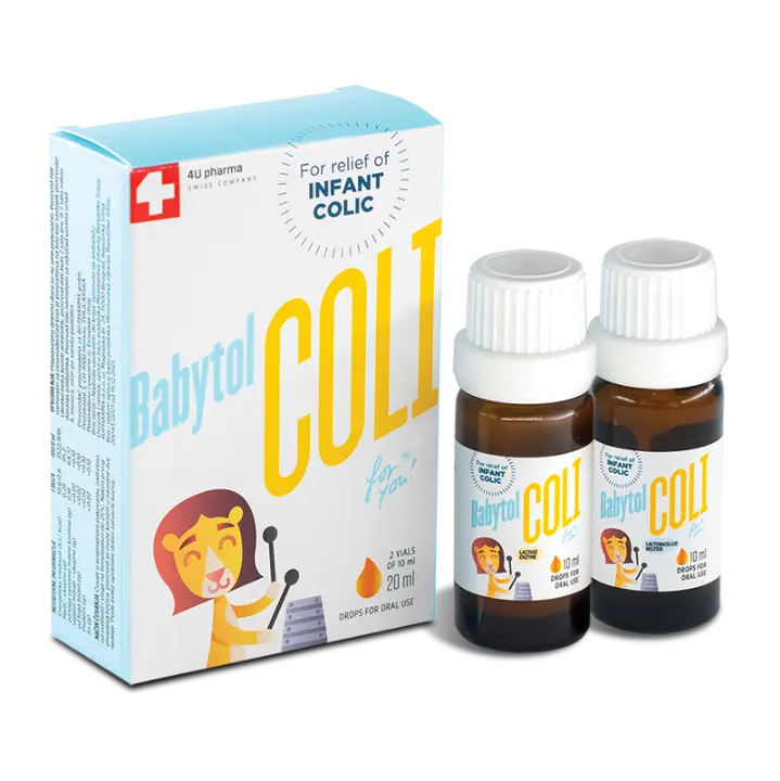 4U Pharma Babytol Coli Kapi za bebe, 2x10 ml