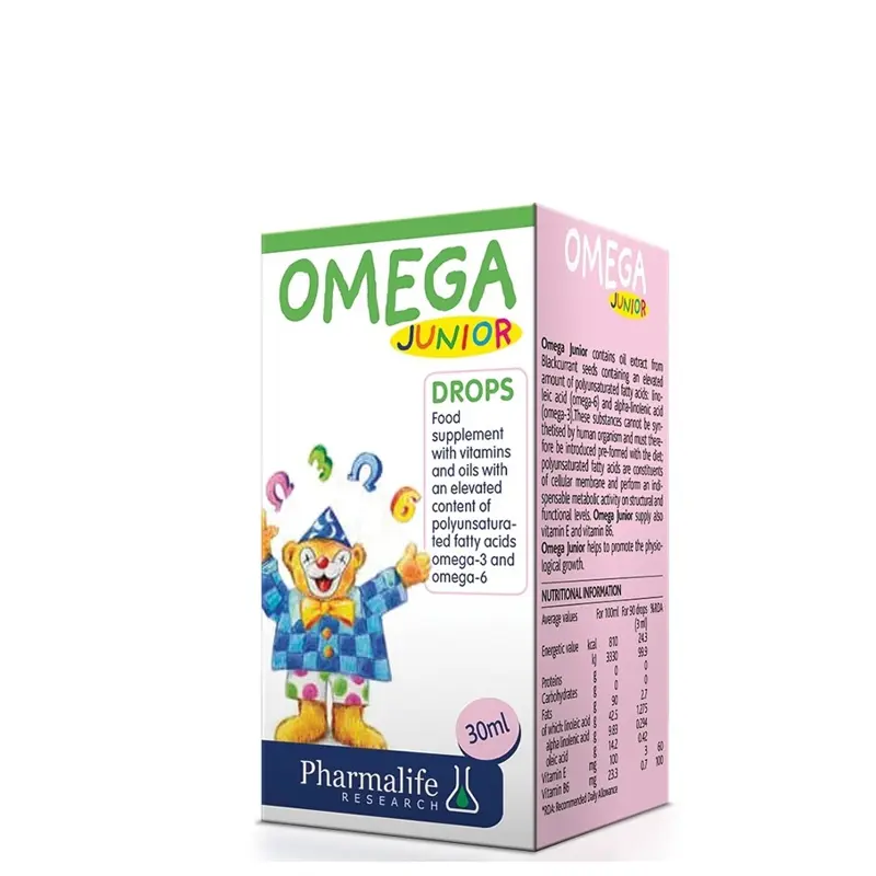 Pharmalife RESEARCH Omega Junior kapi, 30 ml