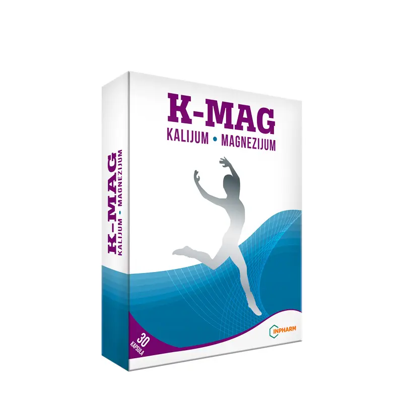 K-Mag kalijum i magnezijum, 30 kapsula