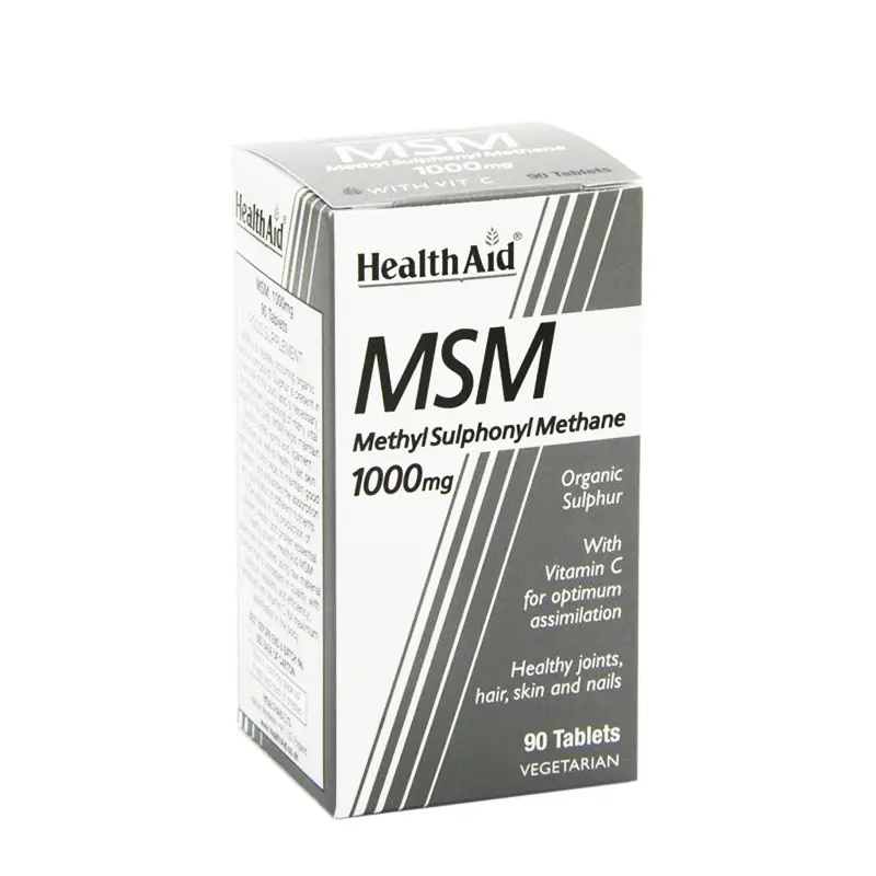 HealthAid MSM 1000 90 tableta