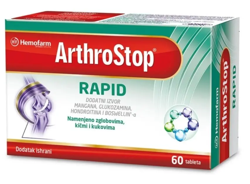 Hemofarm Arthrostop rapid, 60 tableta