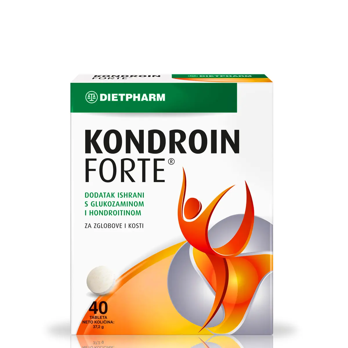 DIETPHARM Kompleks sa hondroitinom za zdravlje zglobova i kostiju 40/1 112449